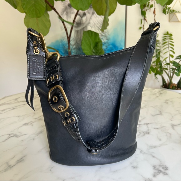 Coach | Bags | Coach Vintage Legacy Bleecker Tattersall Large Leather ...